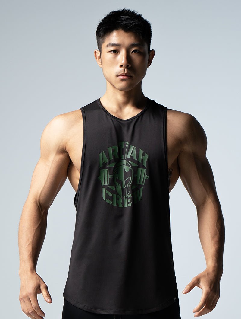 ArcTech™ AROAK CREW 機能背心 (黑) – AROAK 機能健身服飾 | 專為健人打造