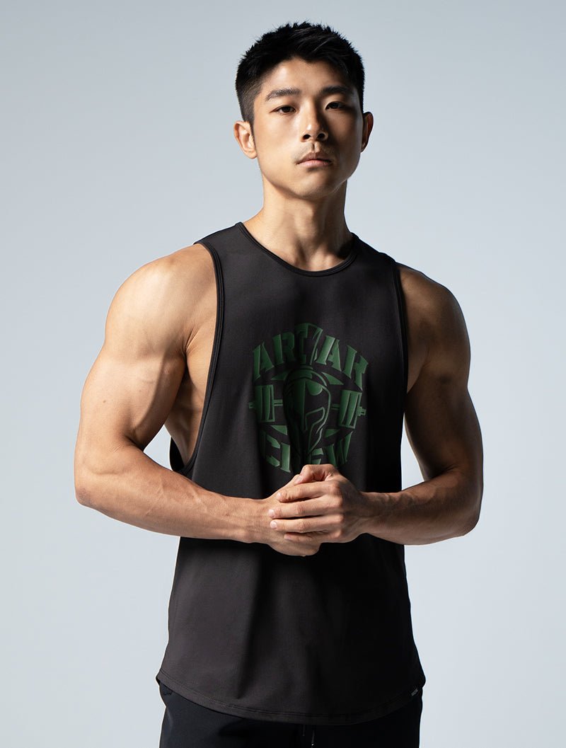 ArcTech™ AROAK CREW 機能背心 (黑) – AROAK 機能健身服飾 | 專為健人打造