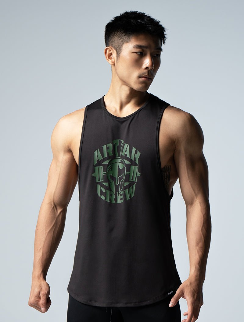 ArcTech™ AROAK CREW 機能背心 (黑) – AROAK 機能健身服飾 | 專為健人打造